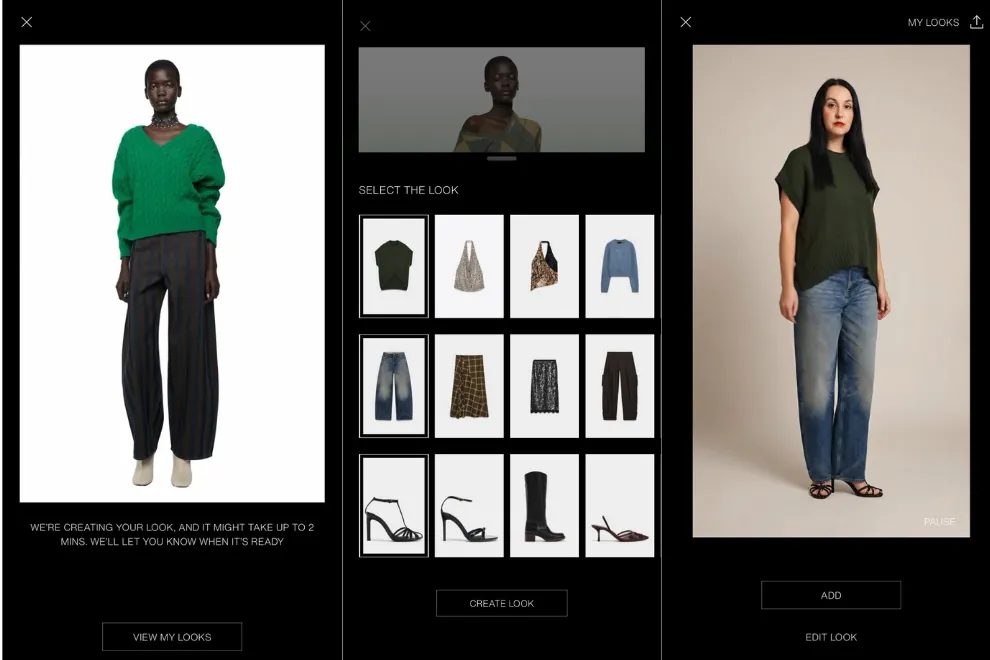 Zara apuesta por la Inteligencia Artificial y lanza su probador virtual ...